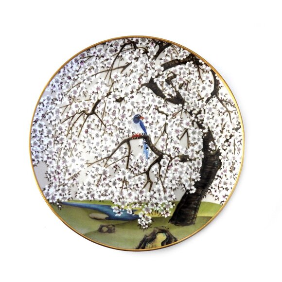Naoka Nobata | Accents | Painted Ceramic Dinner Plate Naoka Nobata 979 ...